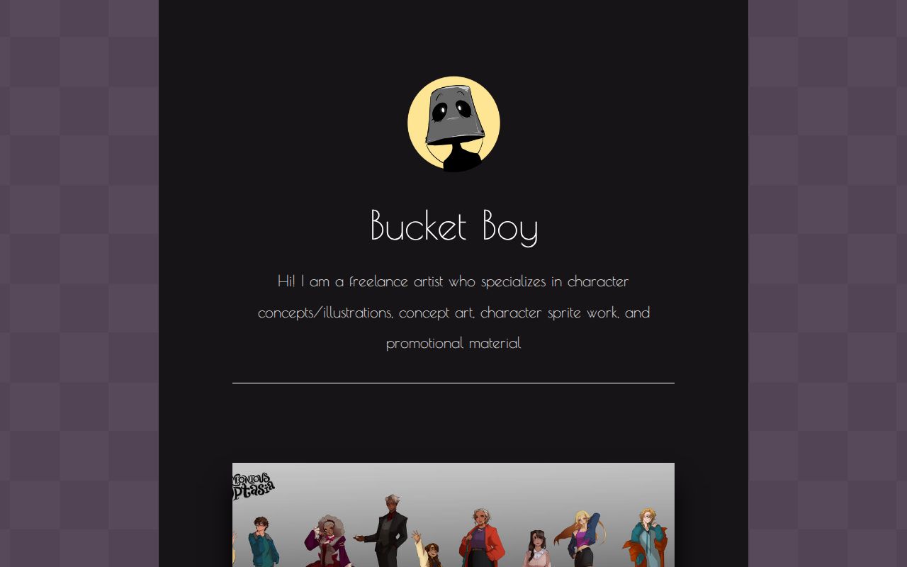 Bucket Boy's Portfolio